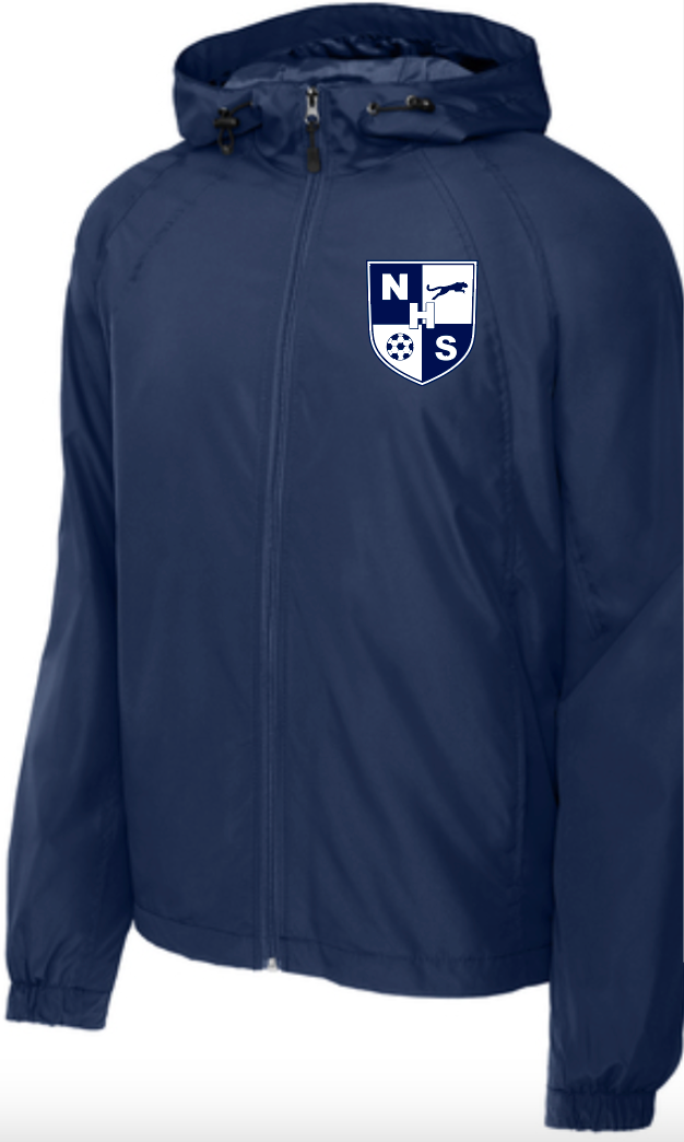 Soccer NHS Team Soccer NHS Crest ZIP Up Windbreaker - UNISEX – NHS Spirit